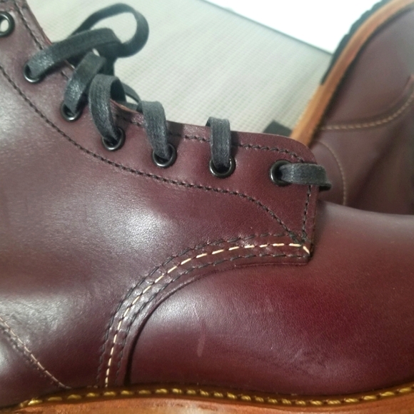 Red Wing Shoes | Shoes | Red Wing 941 Beckman Round Black Cherry Brown Leather Boots 85 | Poshmark
